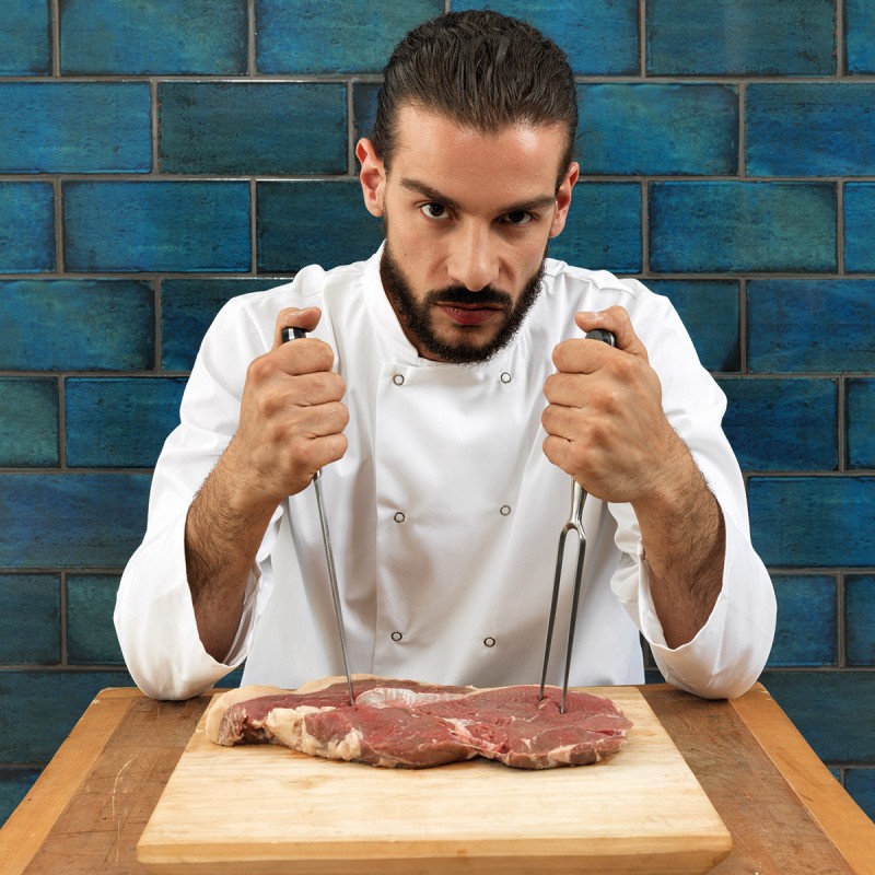 Long Sleeve Press Stud Chef'¬ís Jacket